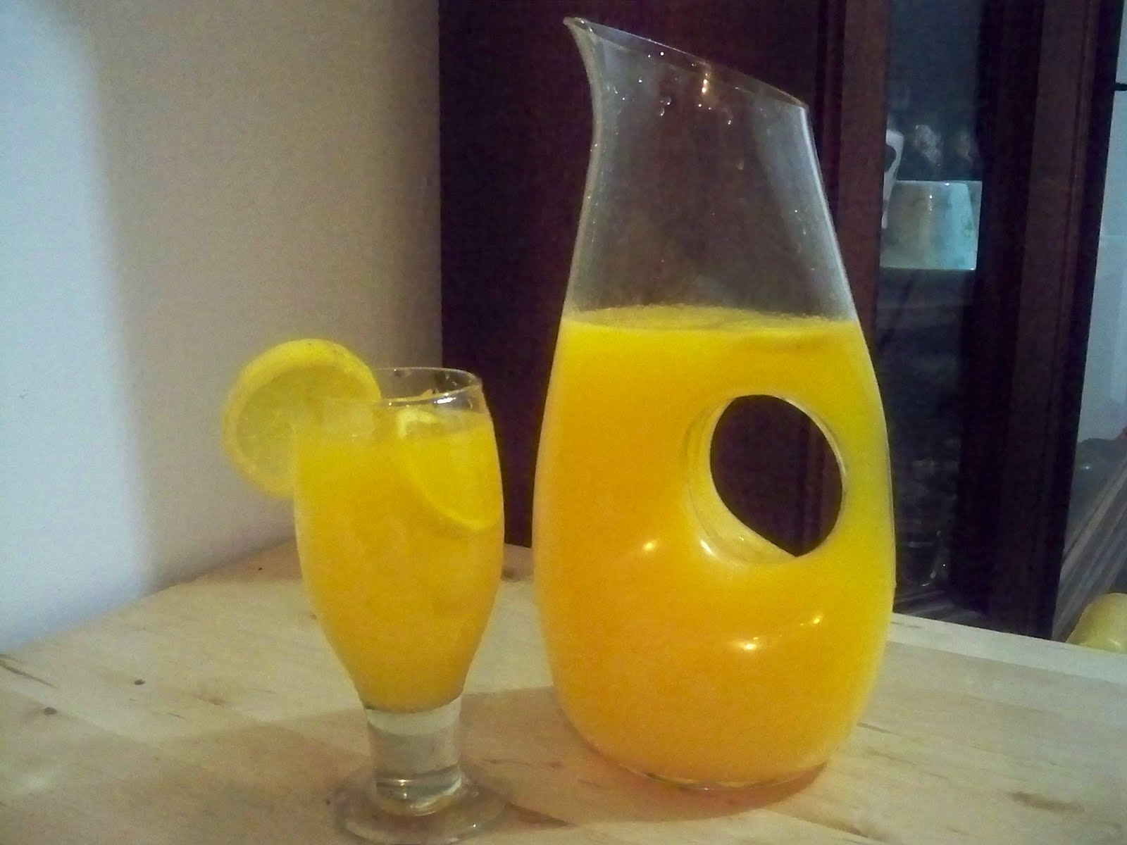 Sweet Coconut and Cumin: Tang drink refresh w/ lemon