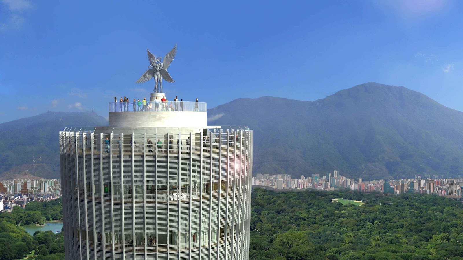 Gonzalo Sánchez: Torre Mirador en Caracas (Venezuela)