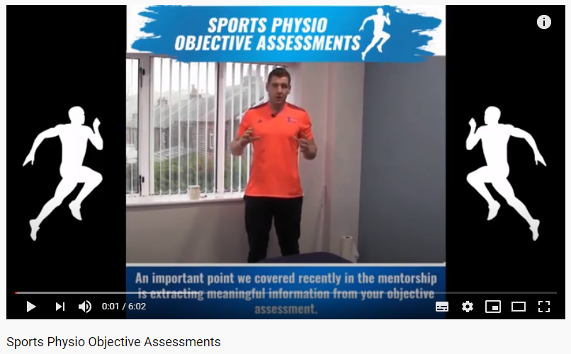 Video: Sports Physio (Objective Assessment)