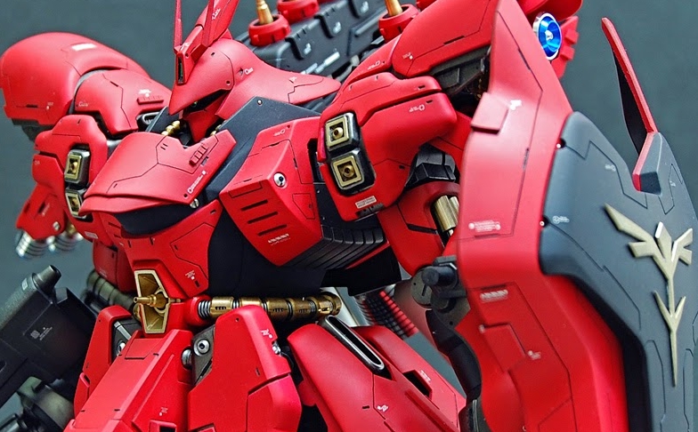 Custom Build: HGUC 1/144 MSN-04 Sazabi "Detailed"