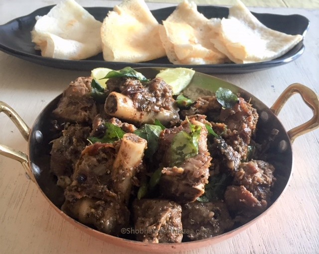 Shobha's Food Mazaa: NILGIRI MUTTON CURRY