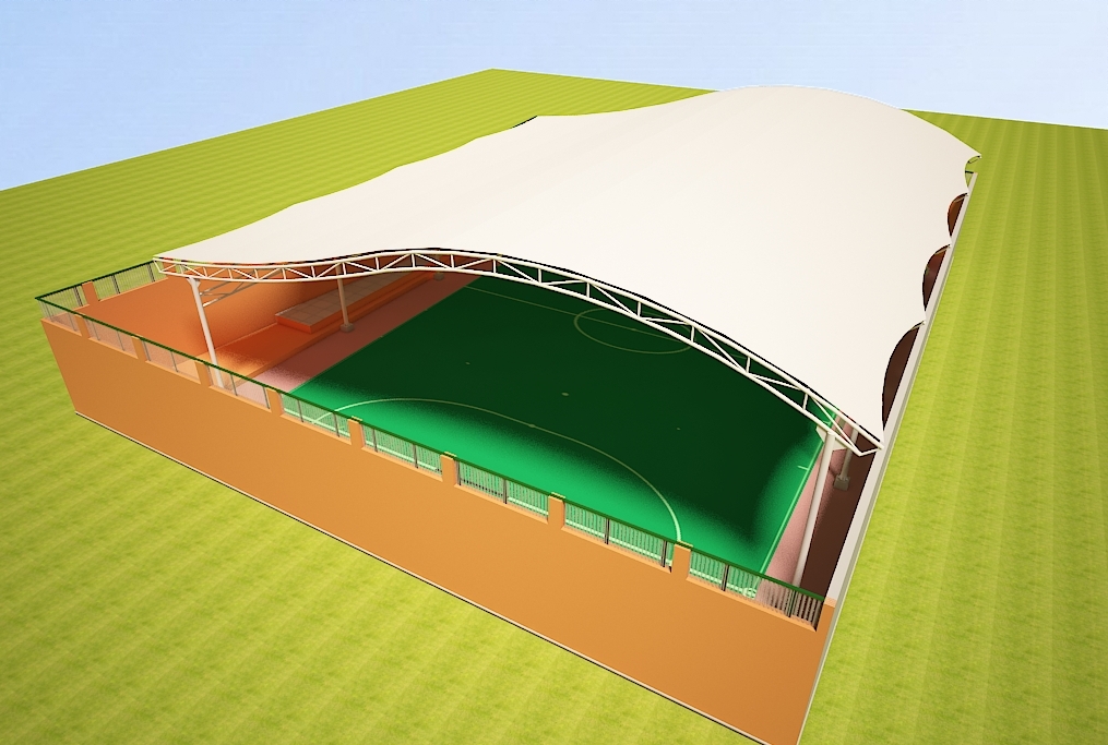 Atap Membrane untuk GOR & Lapangan