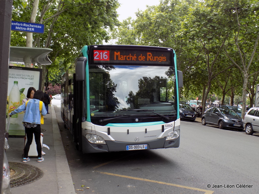 Les Tramways,Métro,RER,Bus de la RATP: Bus 216
