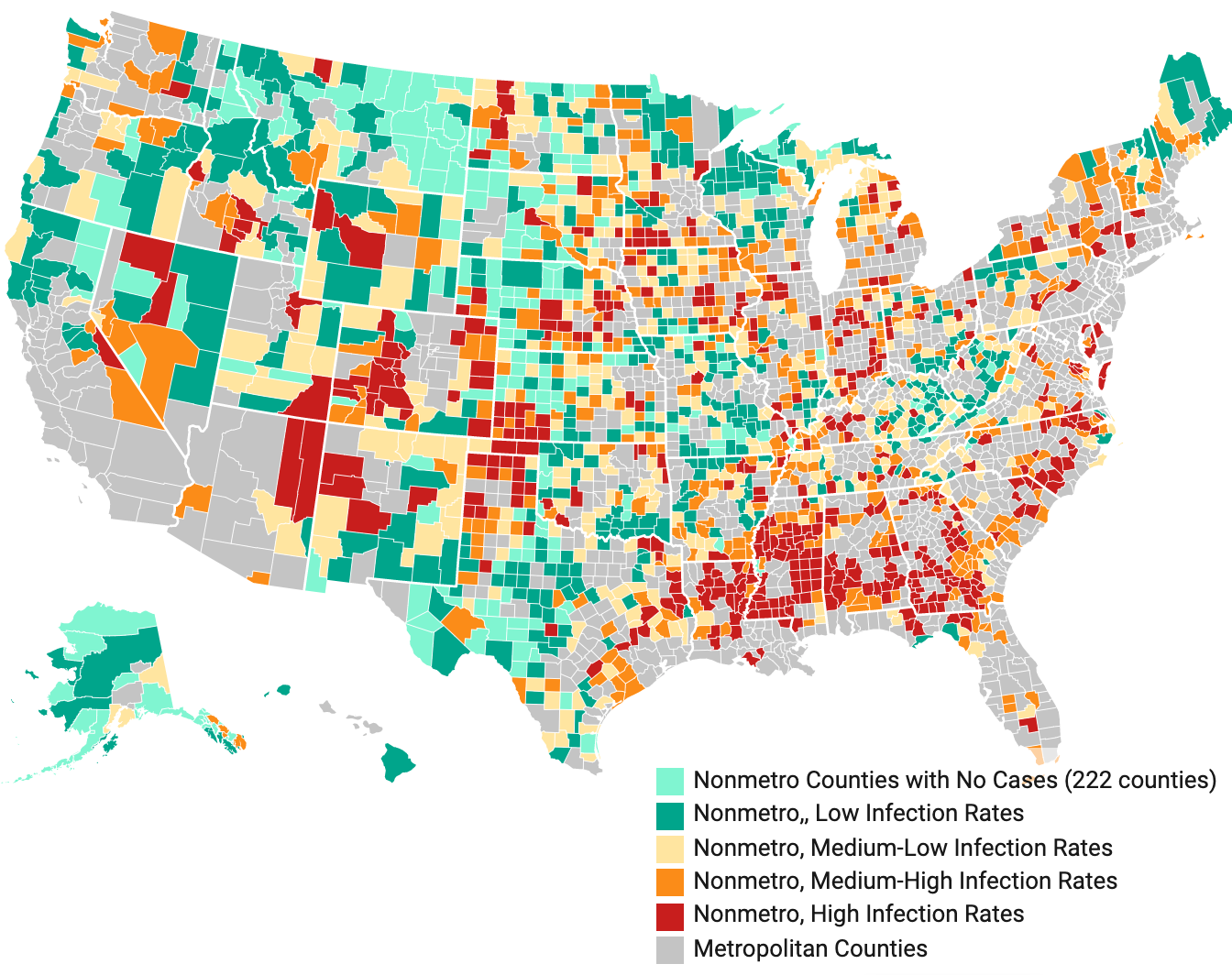 The Rural Blog: See latest county-level pandemic data, including the 25 ...