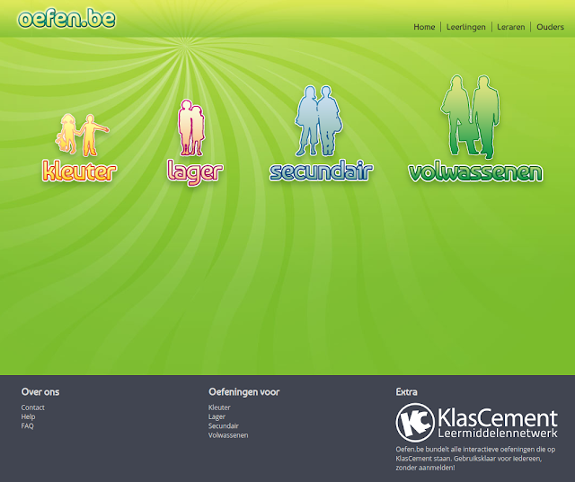Op de Vlaamse website 'Oefen' (van KlasCement) vind je een schat aan ...