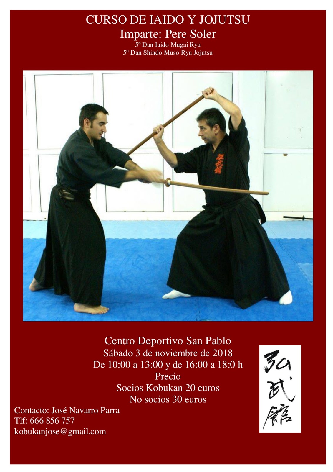 KENJUTSU y JOJUTSU SEVILLA: 2018