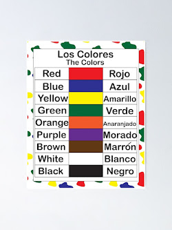 Colors in te Garden : THE COLORS/LOS COLORES