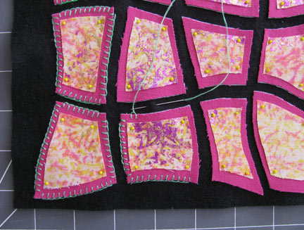 Black felt quilt - part two