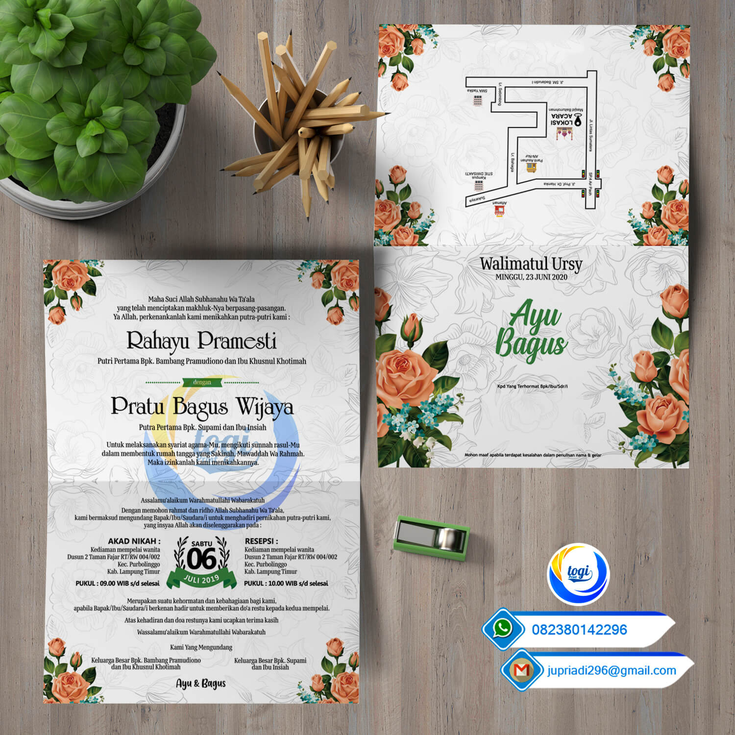 Download template undangan pernikahan cdr - houstonnaa