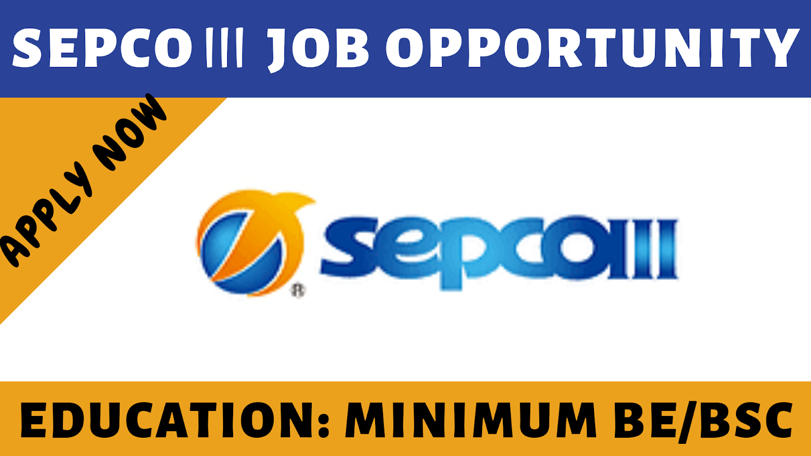 SEPCOIII Electric Power Construction Co., Ltd Job Opportunity 2020 ...