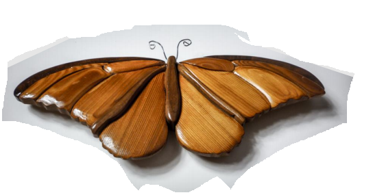Ah! E se falando em madeira...: Intarsia Intarsia Butterfly Pattern