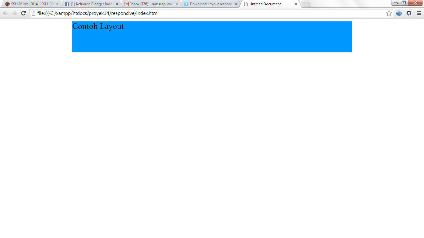 Cara Mendesain Layout Template Responsive dengan HTML5 dan CSS3 ...