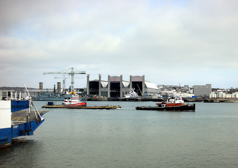 Plymouth Daily Photo: The Royal Navy Dockyard at Devonport
