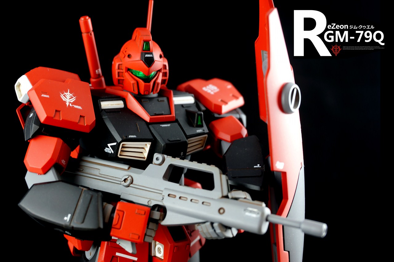 Gundam Family: ReZeon RGM-79Q GMquel Custom Build