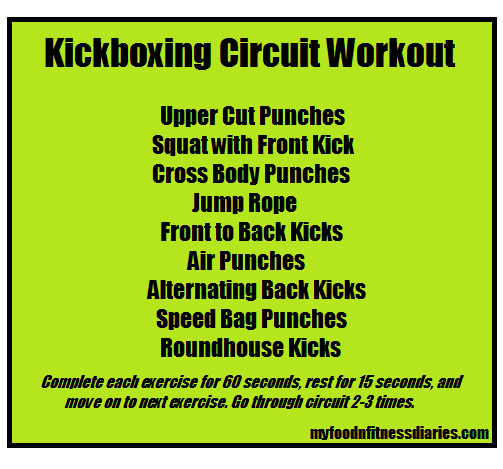 Fitness with Jamie: Kickboxing circuit