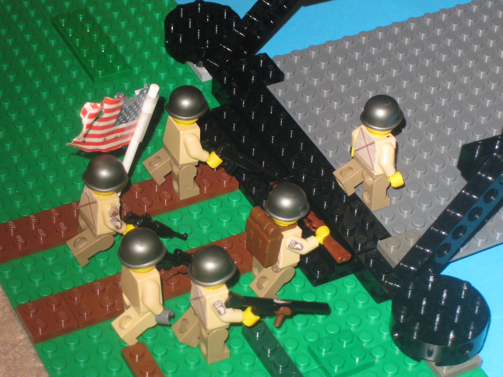 Kamren's blog: lego ww2 bridge moc