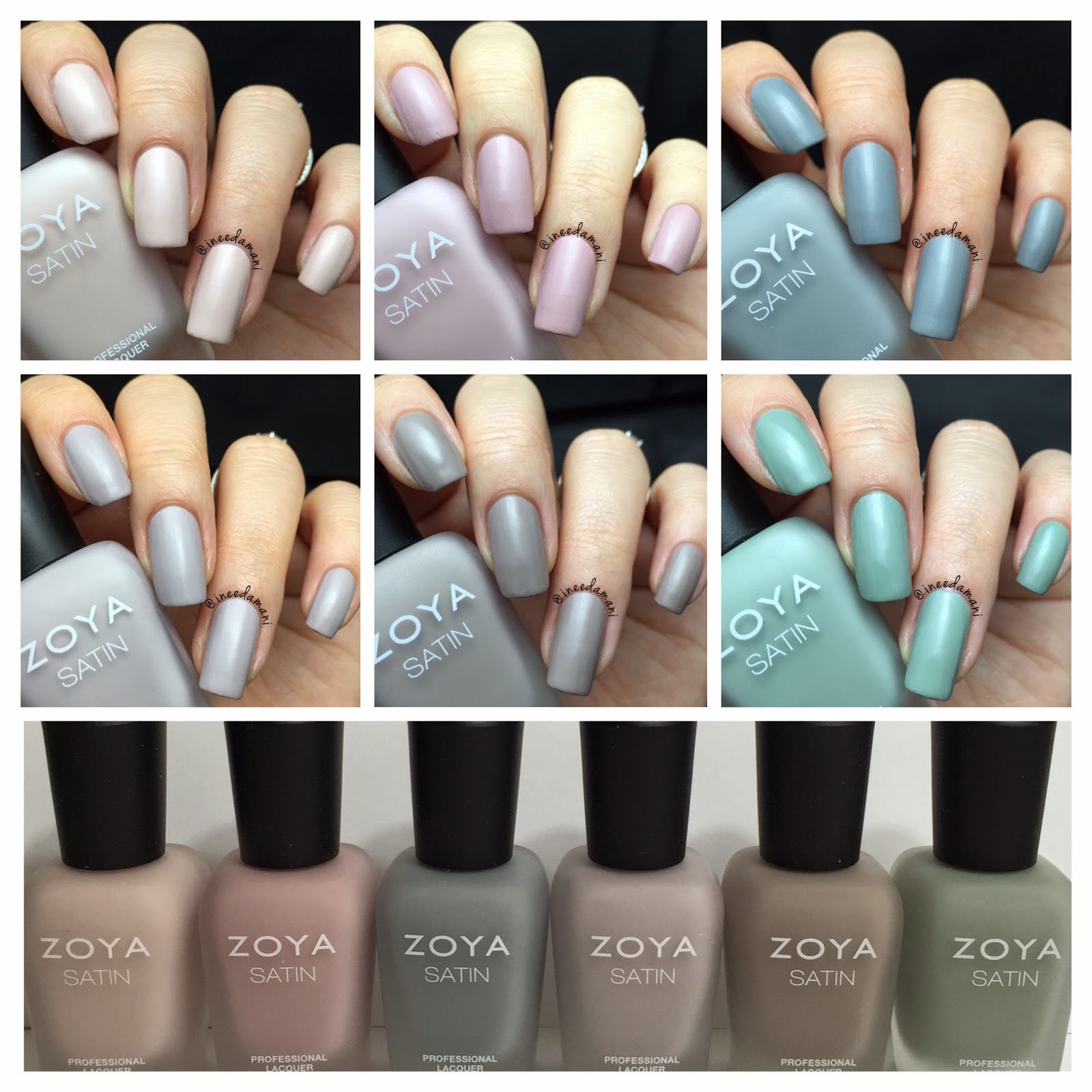 Nail Polish Addict: Zoya Naturel Satin 2015 Zoya Delight 2015