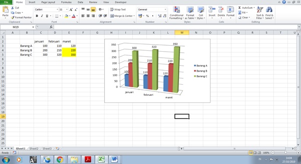 Terus belajar: insert chart dari excel ke ms word dengan paste link