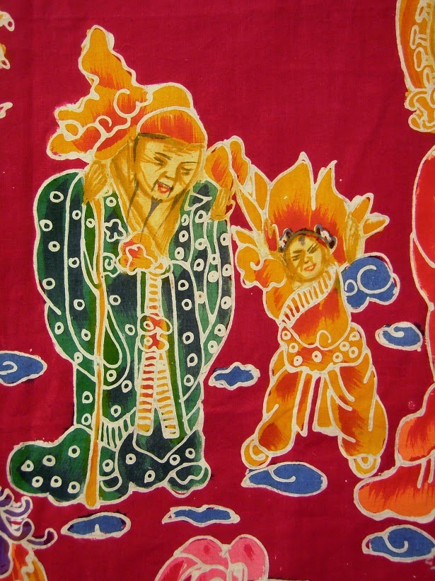 PATINA CINA PERANAKAN: STRAITS CHINESE BATIK ALTAR CLOTH