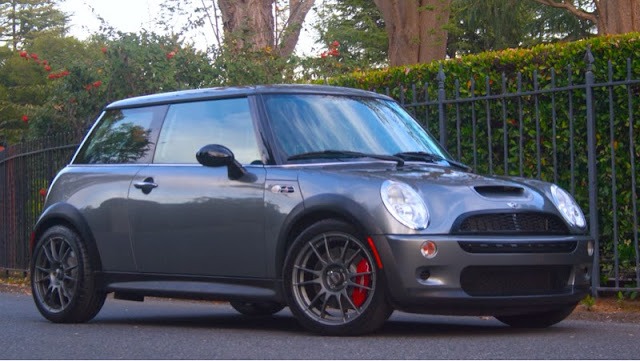 MINI Cooper Poison: Matte Graphite Silver OZ Ultraleggera 17x on R53 ...