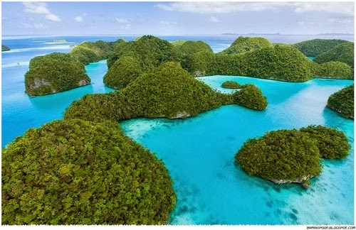 Menarik Republik Palau Yang Mempunyai 250 Pulau Yang Mempersonakan ...