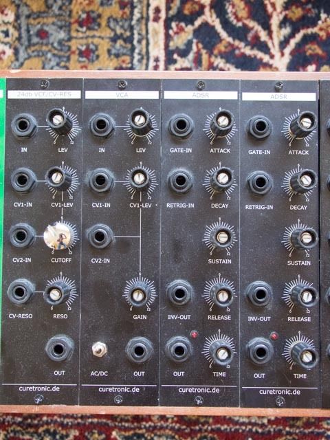 MATRIXSYNTH: Curetronic 5U Modular Synthesizer