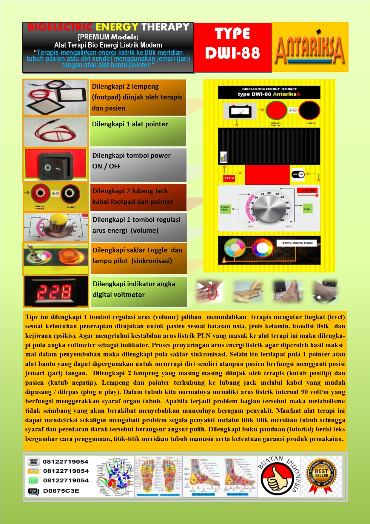 ALAT TERAPI LISTRIK MODERN