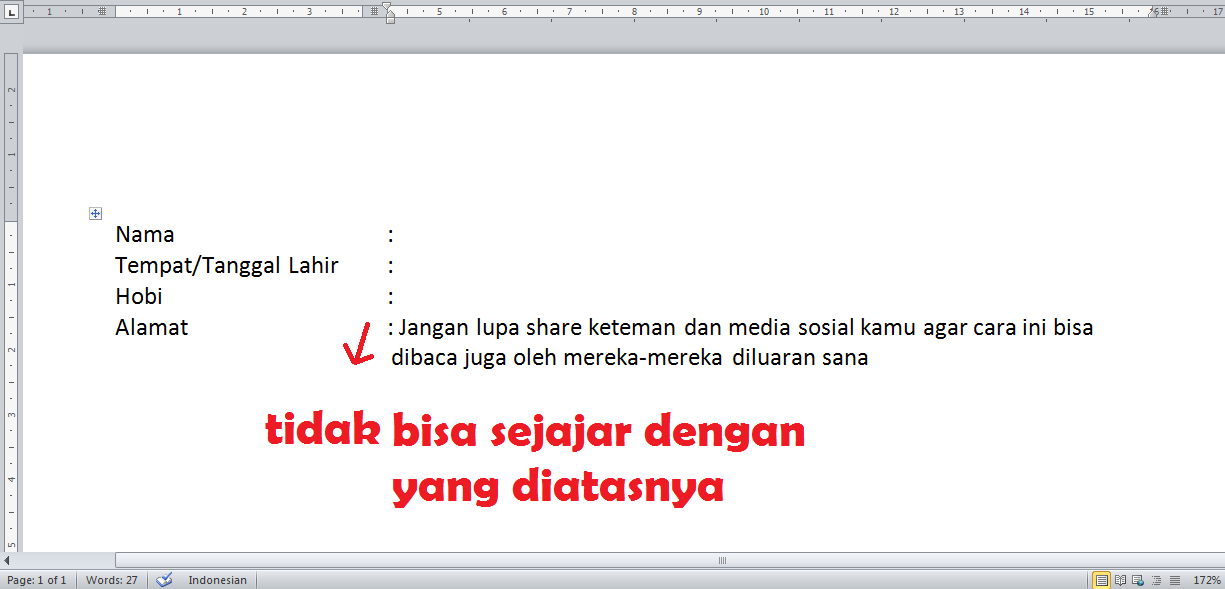 Cara Membuat Titik Dua Sejajar Di Word Unrang - Riset Cara Membuat Titik Dua Sejajar Di Word Unrang - Riset