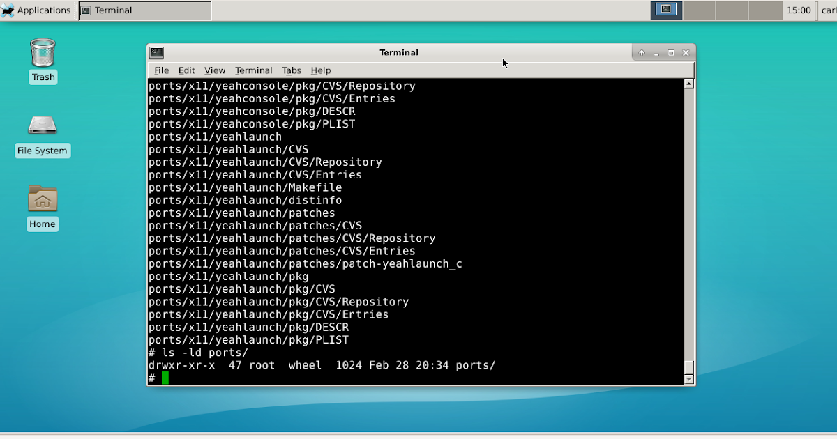 El poder de 01100011 Unix-FreeBSD: Instalar OpenBSD 5.9 xfce4