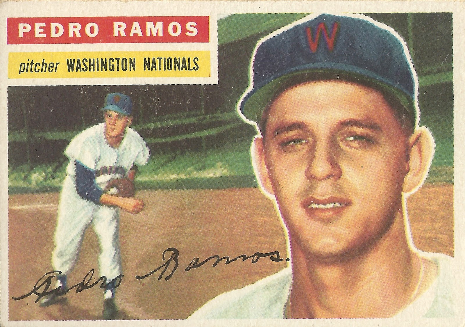 The Phillies Room: 1956 Topps #49 Pedro Ramos