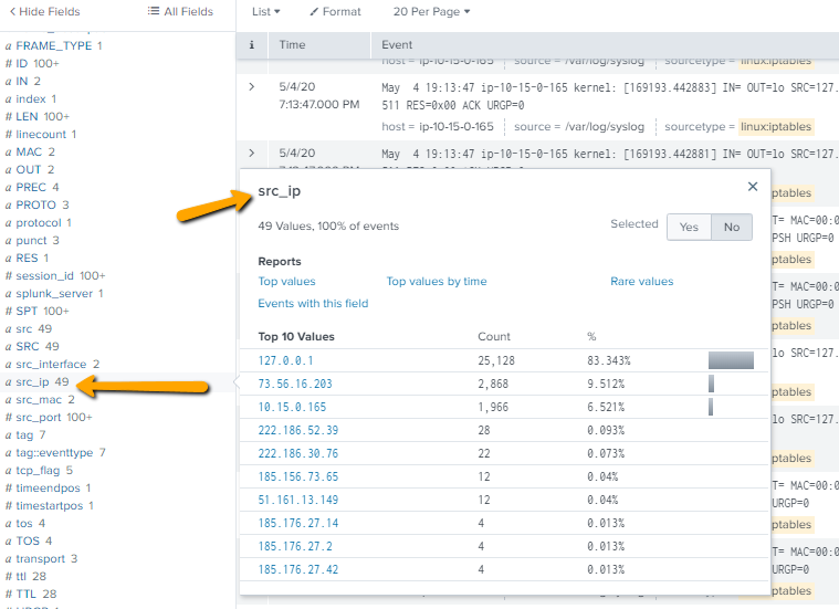 More data onboarding - Splunk