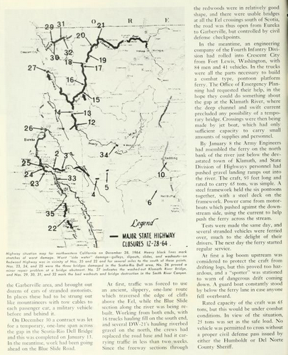 US Route 199; the Redwood Highway