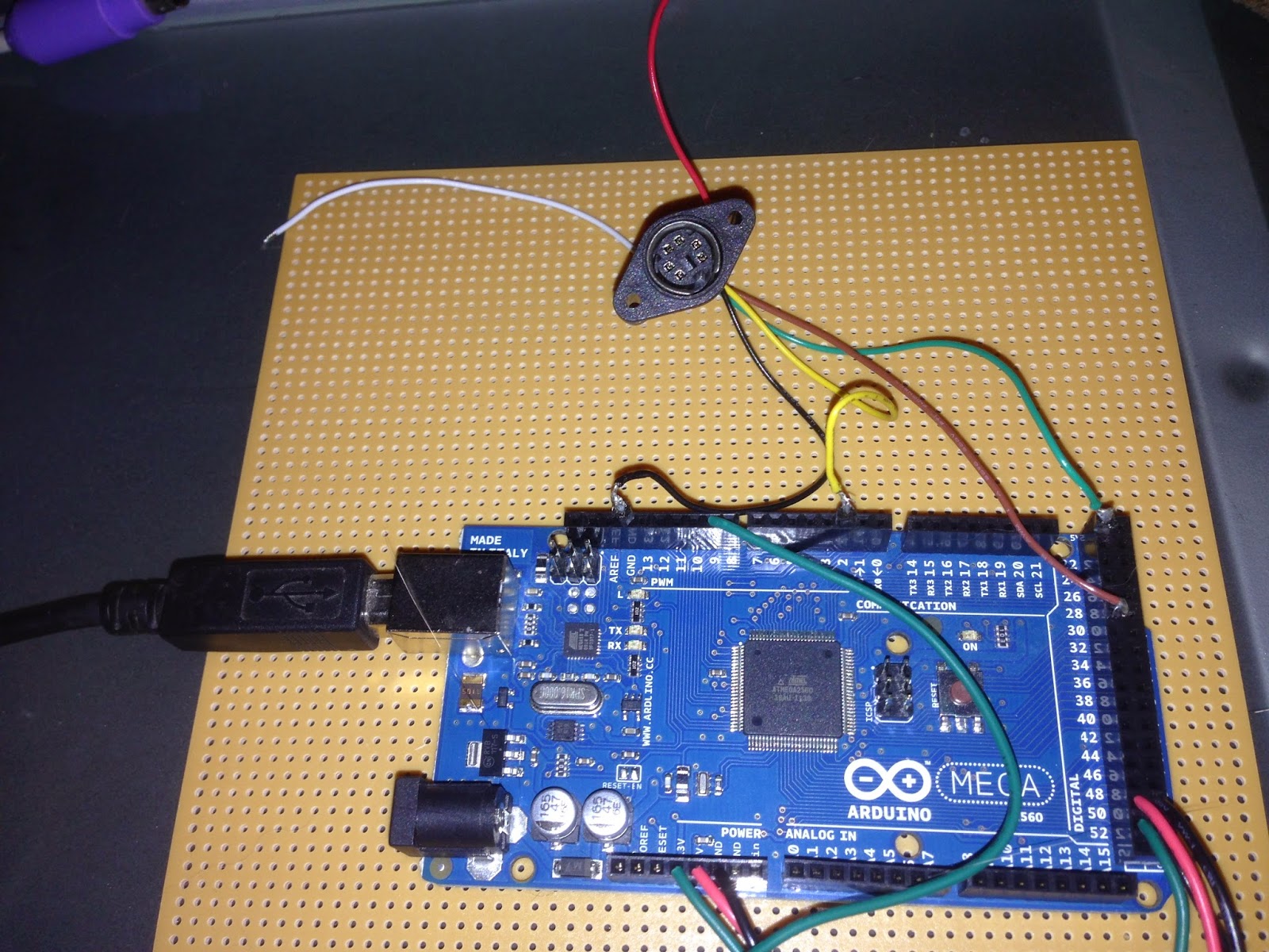 Clint's Projects: Arduino Retro Computer: PS/2 Keyboard