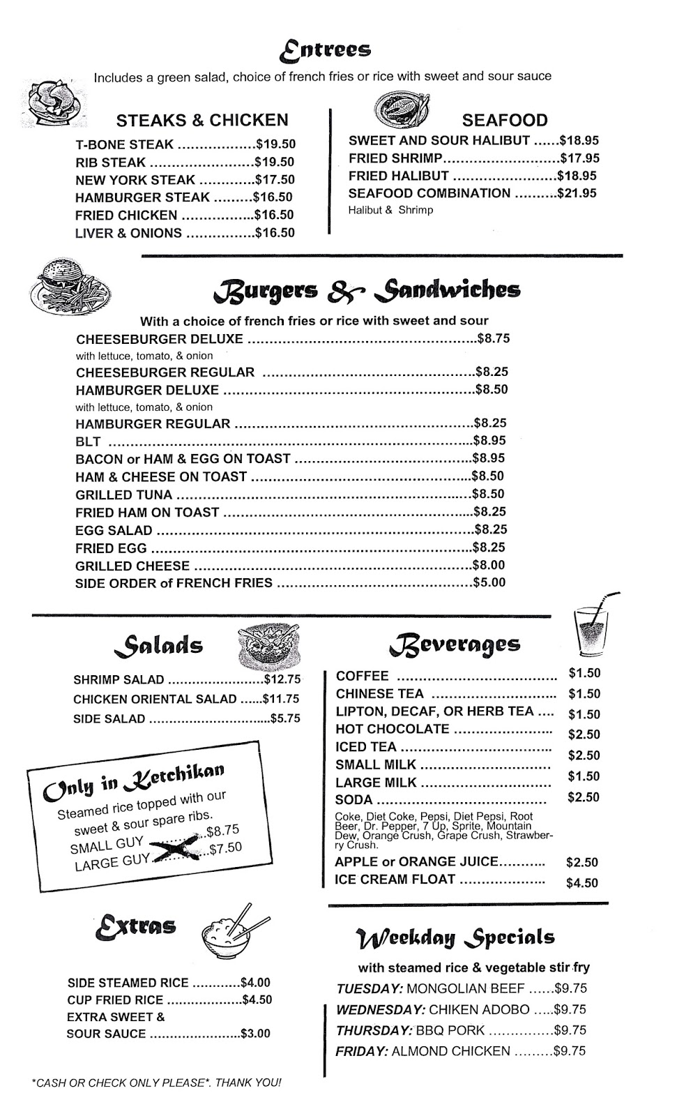 The American Menu: Diaz Café