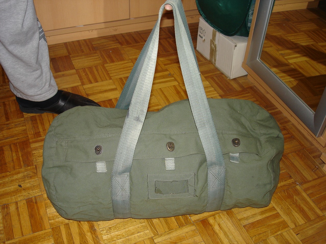 Webbingbabel: Yugoslav People's Army JNA Hold All / Kit Bag type II