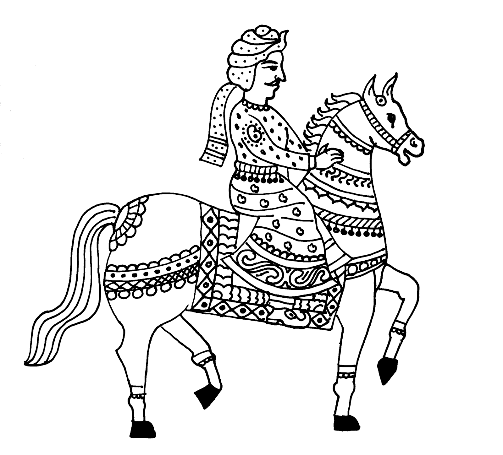 Tamil Cliparts: Printing Line art - 4 ( Wedding and invitations )