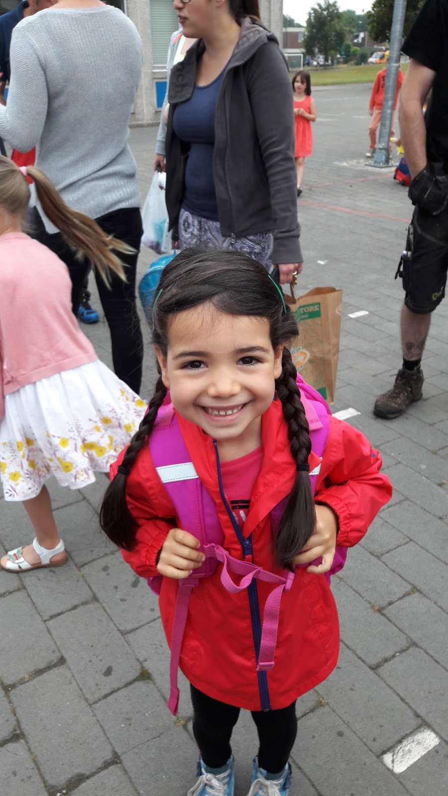 Blog eerste leerjaar: Onze 1ste schooldag in de grote klas