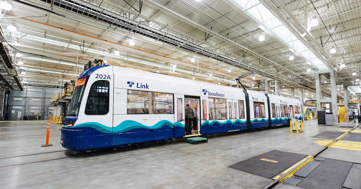 Shoreline Area News: First new light rail vehicle delivered to Sound ...