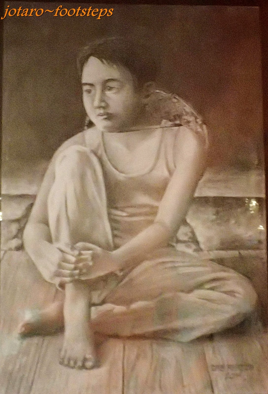 Footsteps - Jotaro's Travels: Art Gallery : Filipino Ivatan Art @ Batanes