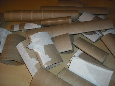 *Crafty Lady*: Toilet Paper Roll Art!!