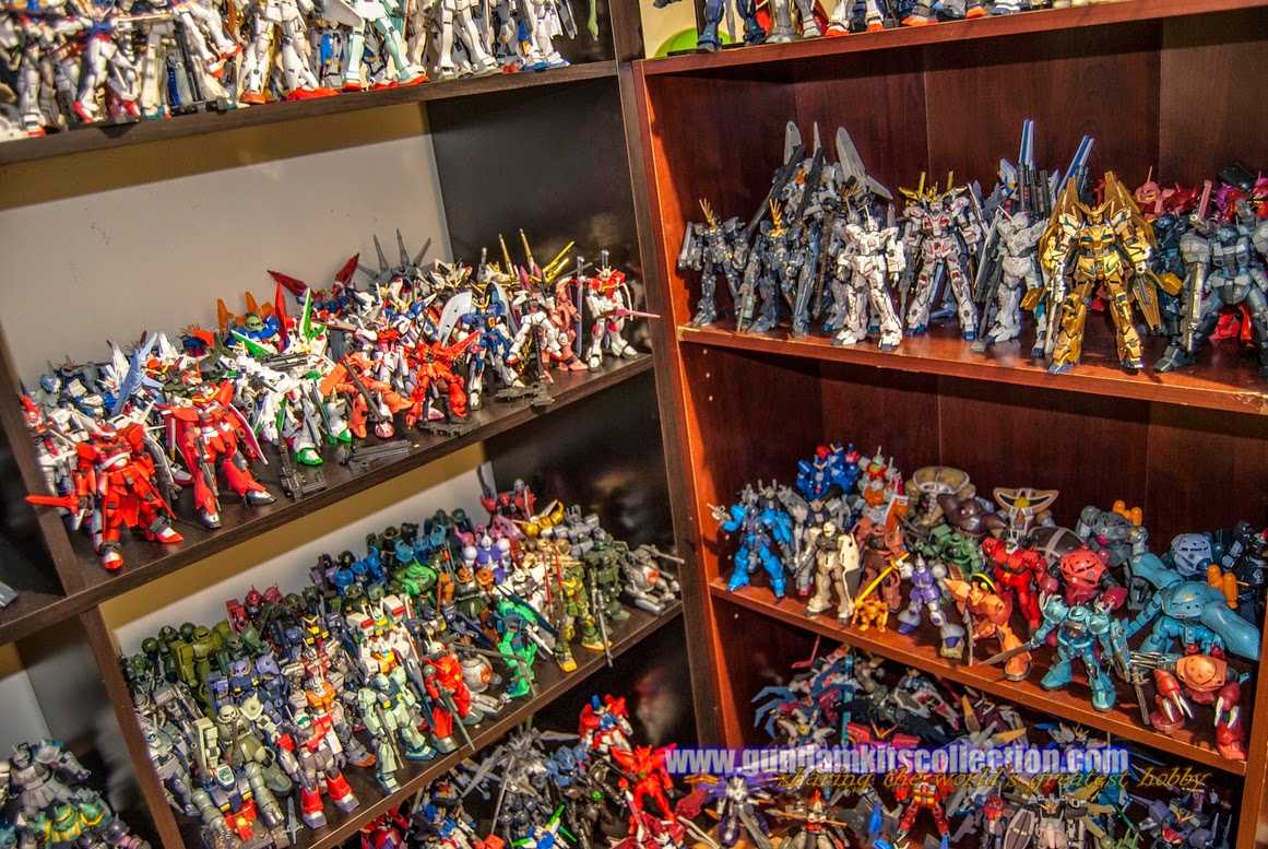 My Gundam Kits Collection