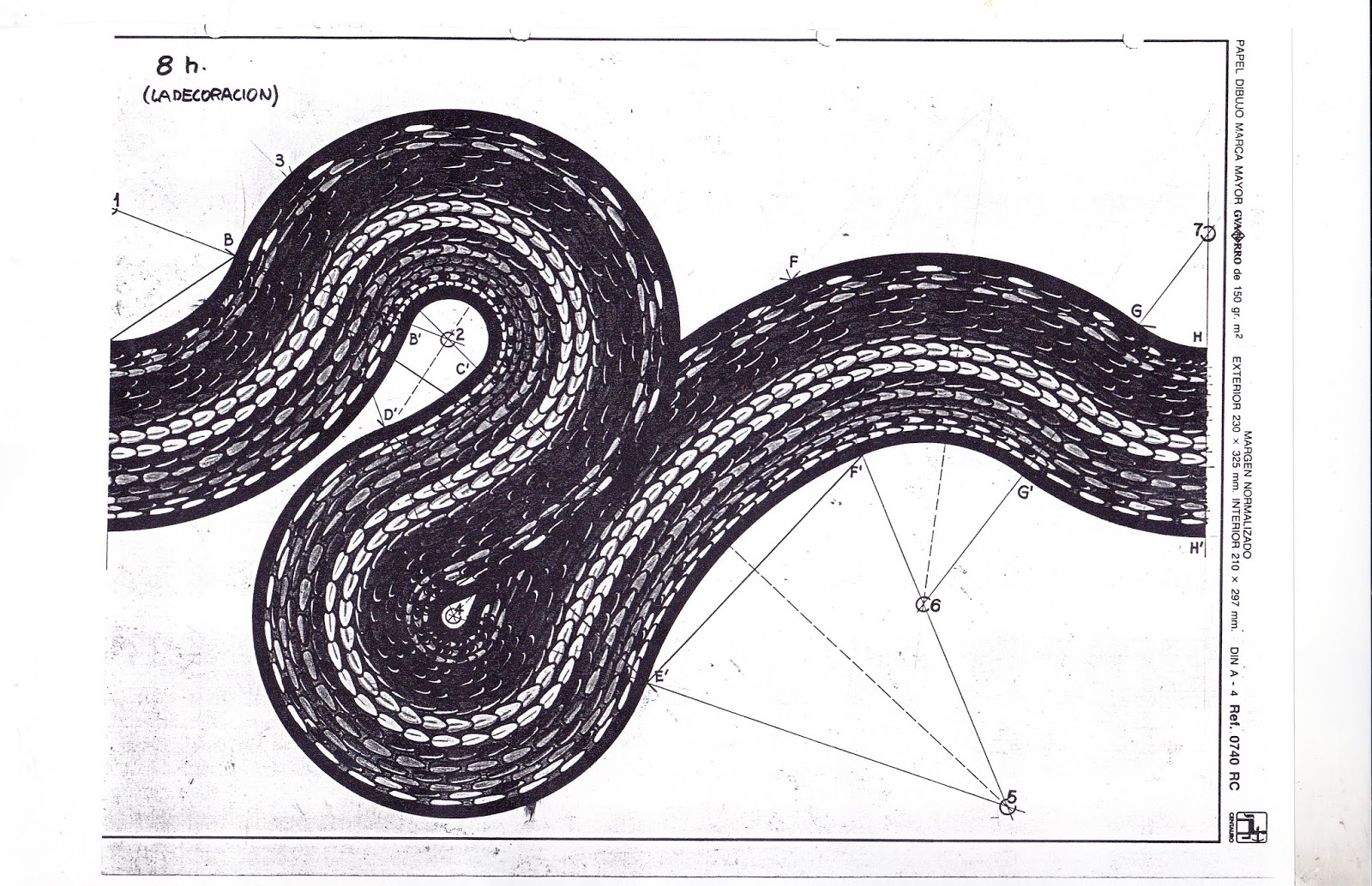 THE IDEA EXCHANGE: 91. 2º ESO. TANGENCY.HOW TO CREATE A SNAKE WITH ...