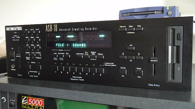 MATRIXSYNTH: ENSONIQ ASR-10 Rack Sampler Synthesizer SN ASR-10434 w ...