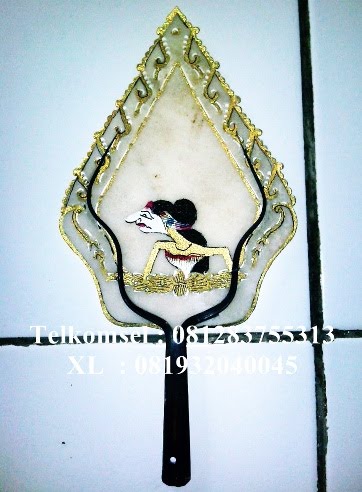 Kipas Kulit | Jual wayang kulit Harga wayang kulit termurah, souvenir ...