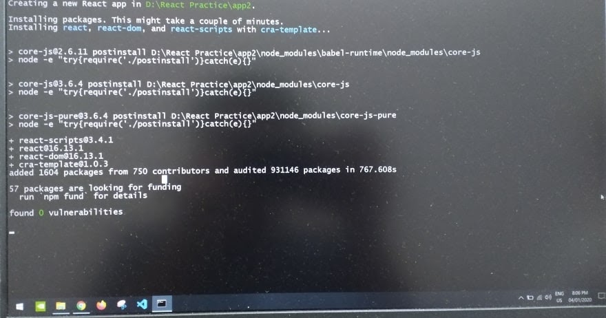 Mistakes Of The Beginning: How to fix npm create-react-app stuck at ...