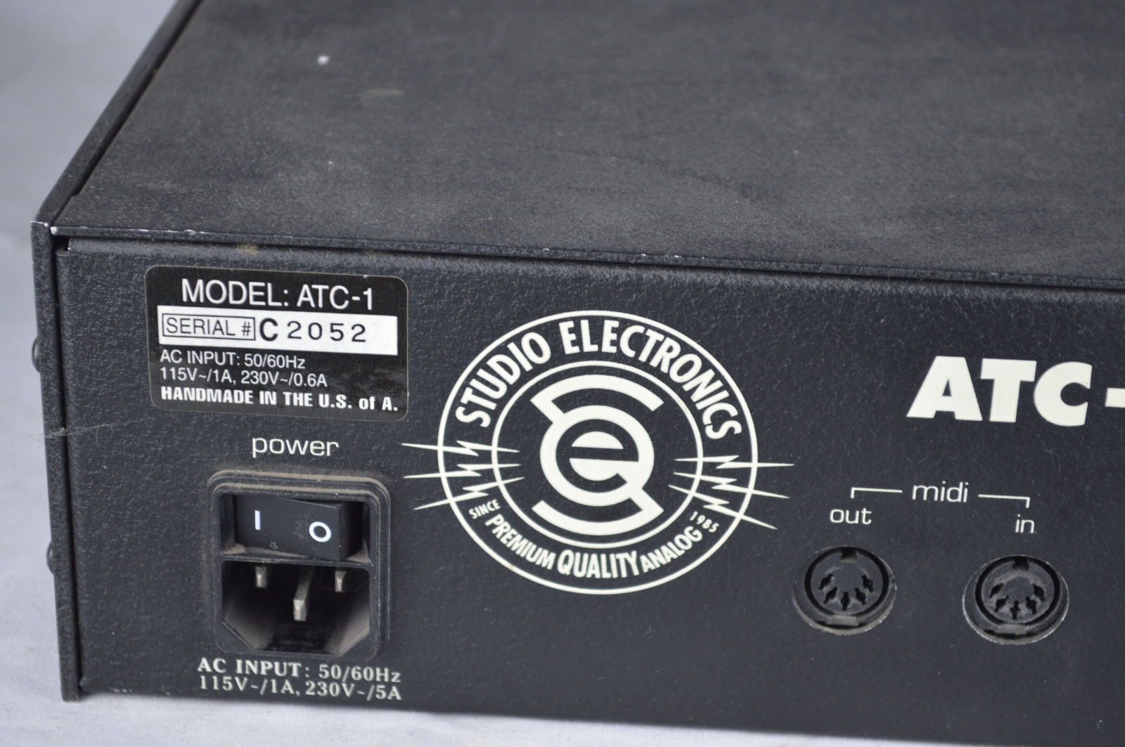 MATRIXSYNTH: Studio Electronics ATC-1 Tone Chameleon SN 2052