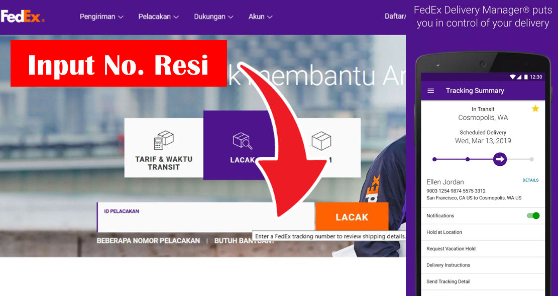 Arti Status Pengiriman Menggunakan FedEx | zeropromosi | souvenir ...