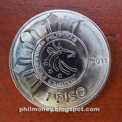 Philippine Money Peso Coins And Banknotes 1 Peso Commemorative Coin