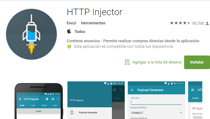 Crea tus propios servidores EHI para HTTP Injector. - the best guide