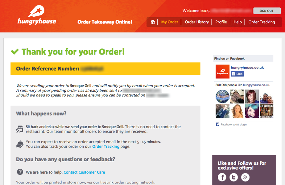 REVIEW: Hungryhouse.co.uk and the UK's second best takeaway - The ...